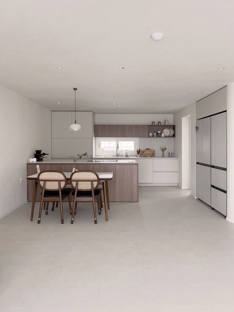 우리 느낌대로 편안하면서도 실용적으로 관리가 쉬운 신혼집 라이프스타일 슈퍼앱 오늘의집